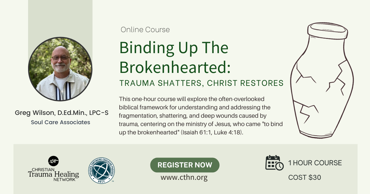 Video Resources & Courses – Christian Trauma Healing Network